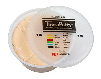 Theraputty: Red & Green Resistive Hand Strengthening Putty