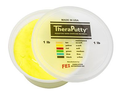 Theraputty: Red & Green Resistive Hand Strengthening Putty