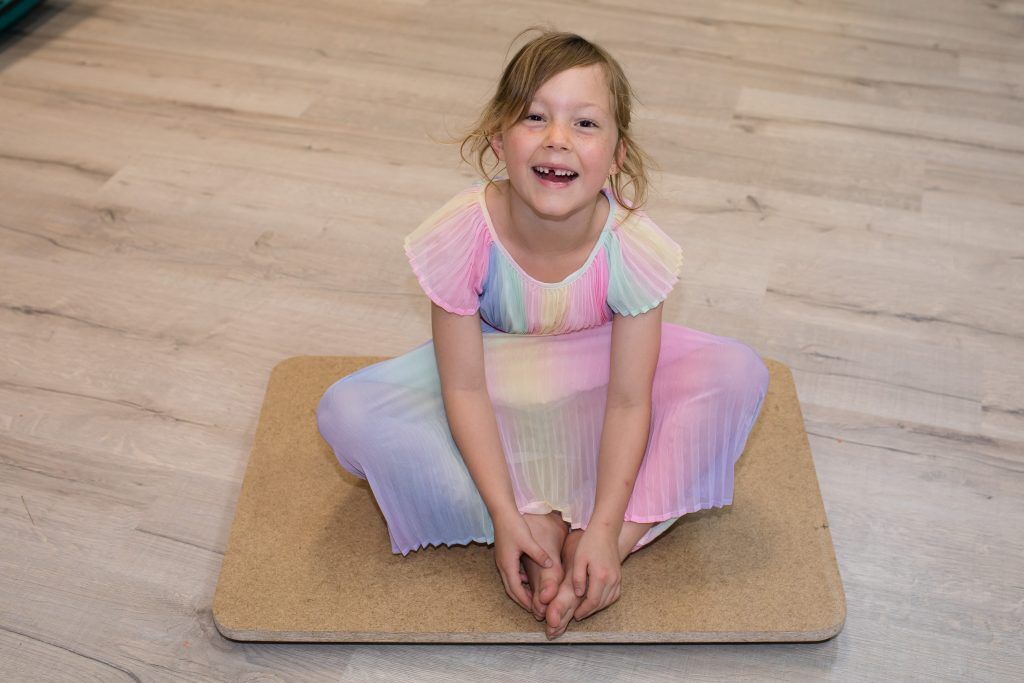 Sensory Scooter Board - Wooden with 4 Rotational Wheels